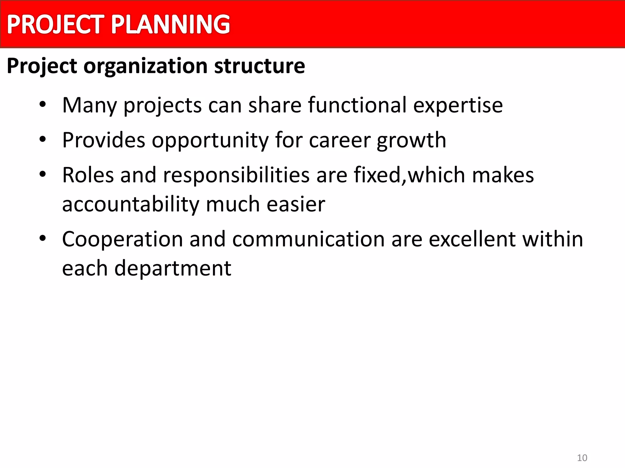 Project initiation topic 2.5_project organization structure | PPTX ...