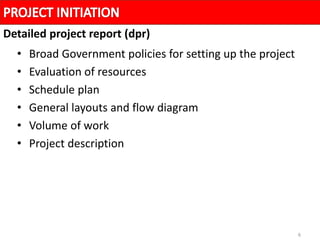 Project initiation topic 2.9_detailed project report (dpr) | PPT