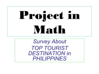Project in math | PPT