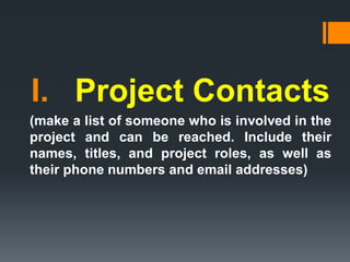 Project Innovation Proposal: A guide for Teachers | PDF