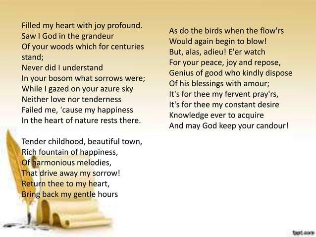 A Collection of Poems of Dr. Jose Rizal | PPTX