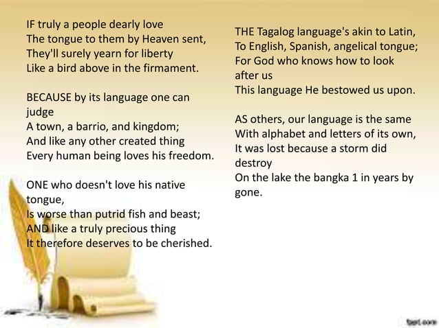 A Collection of Poems of Dr. Jose Rizal | PPTX