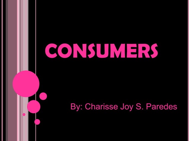 chmsc lab. school science 6- consumers | PPTX