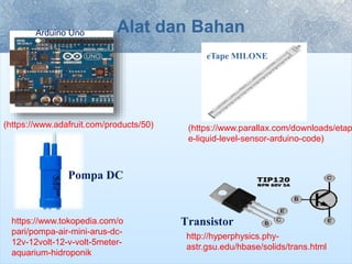 Instrumentation Project "Monitoring And Control Water Level With ...