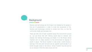 Project Instrumentation (Smart Trashbin) | PPTX