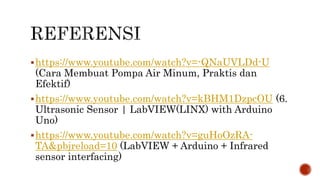 PROJECT AUTOMATIC DISPENSER (LABVIEW+ARDUINO) | PPTX