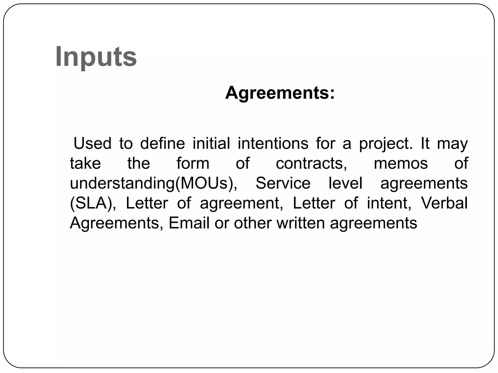 Project integration management | PPTX