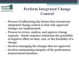 Project integration management | PPTX