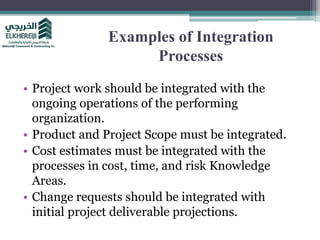 Project integration management | PPTX