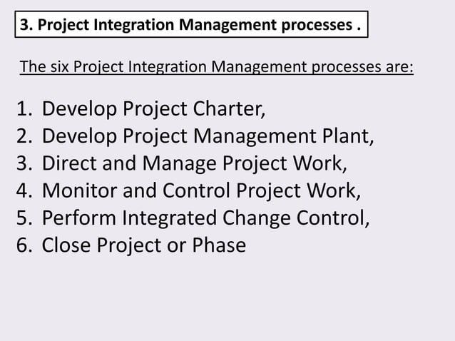 Project integration management ch 4 | PPT