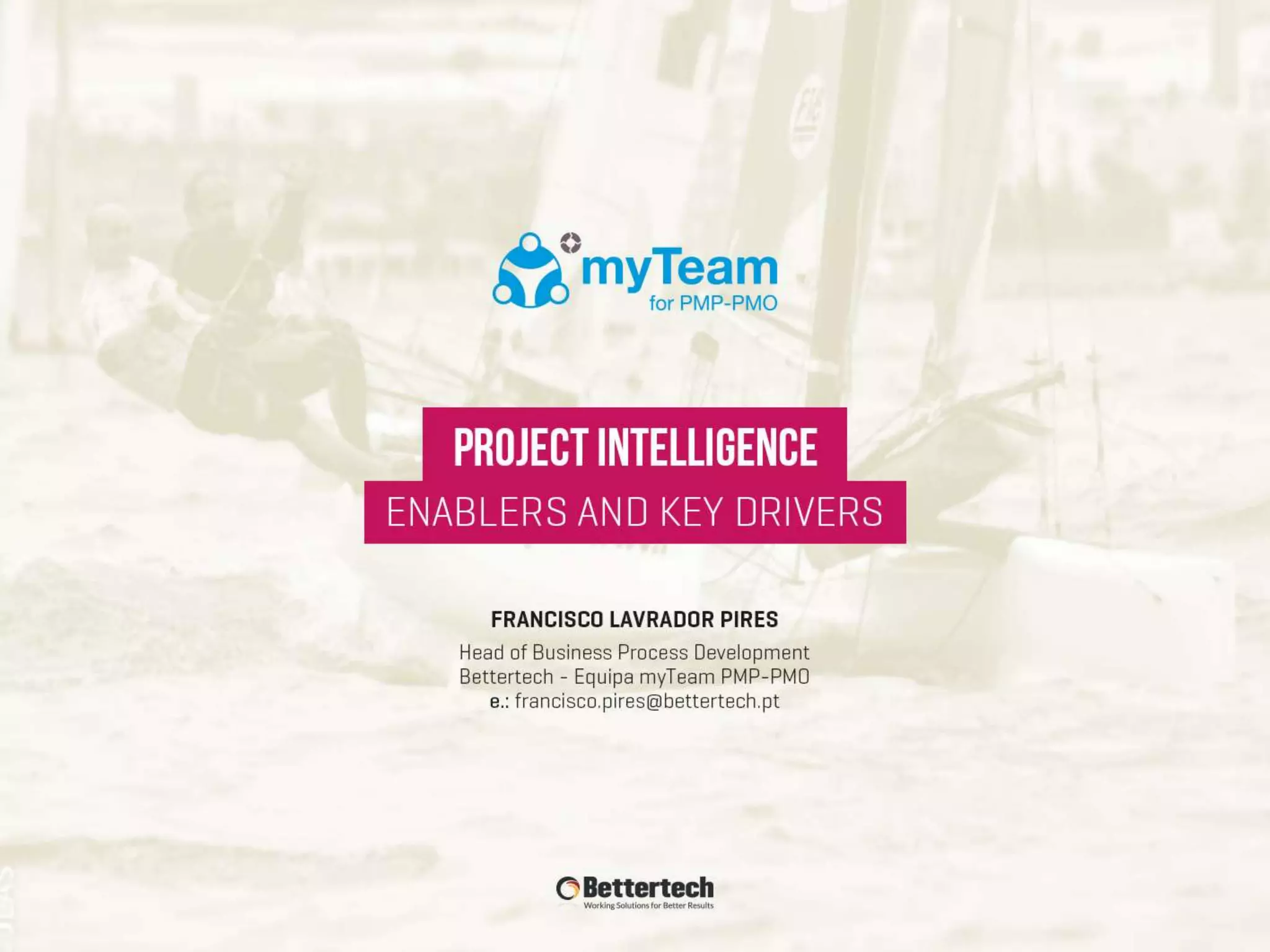 Project intelligence Enablers and Key drivers | PPT