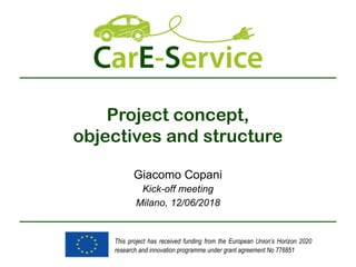 CarE-Service Project: Introduction general overview and objectives ...