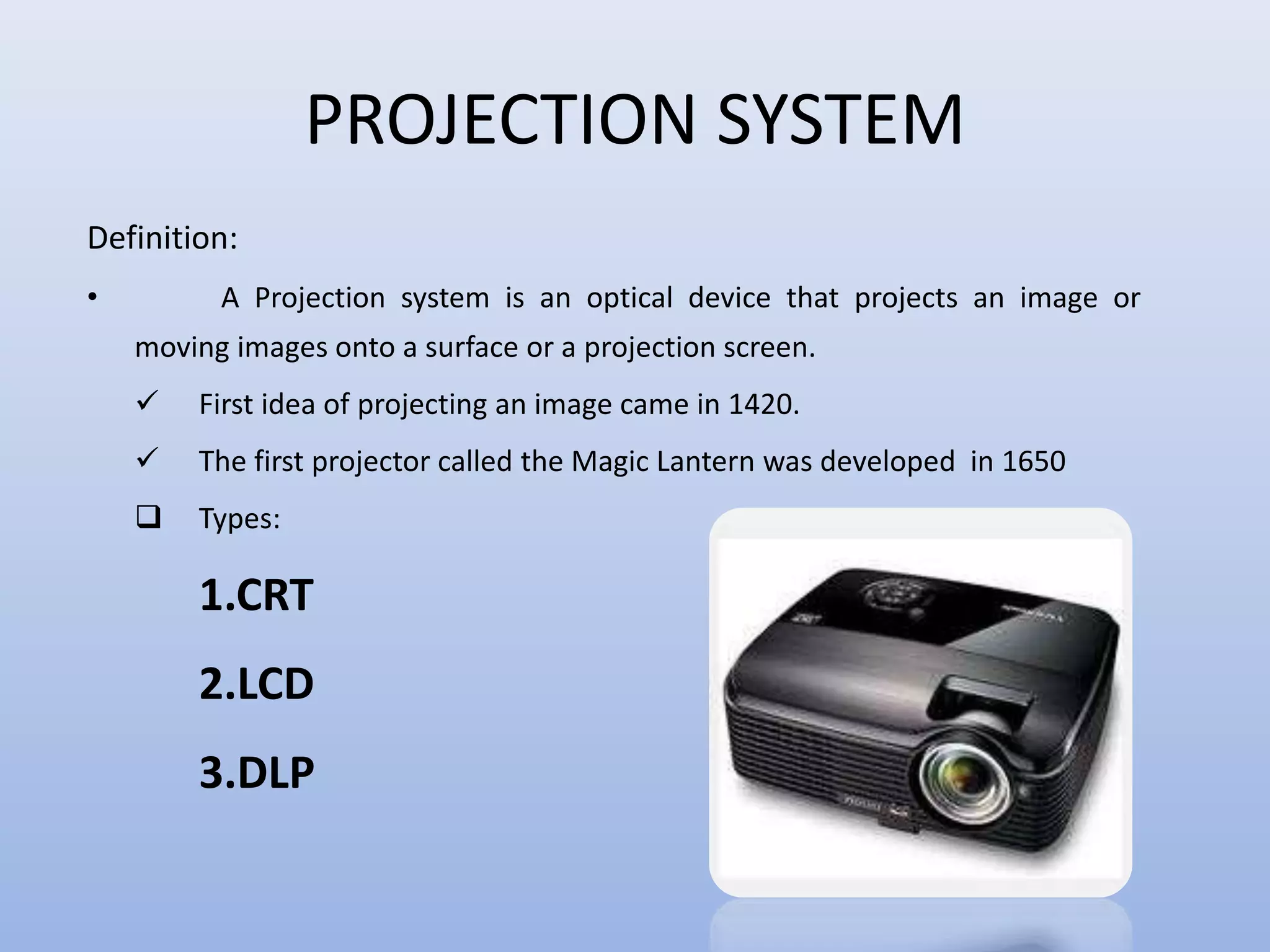 DLP Projection systems | PPT