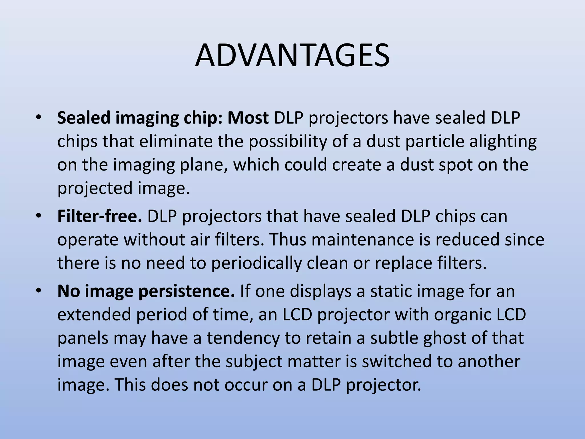 DLP Projection systems | PPT