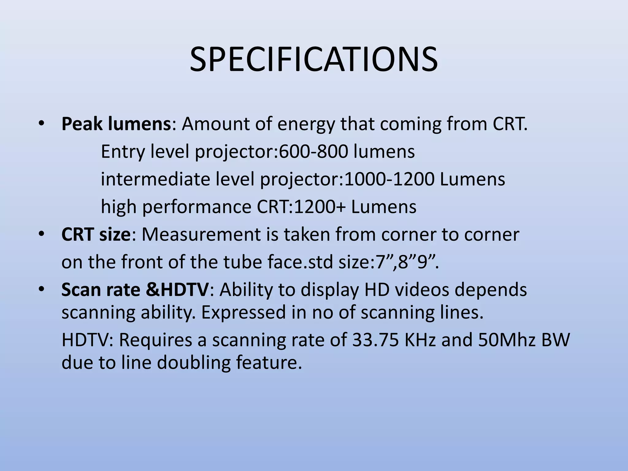 DLP Projection systems | PPTX
