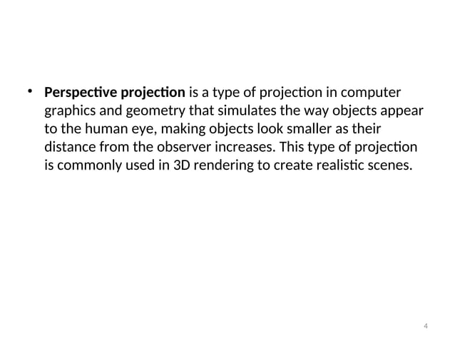 projection in computer graphics us.ppt