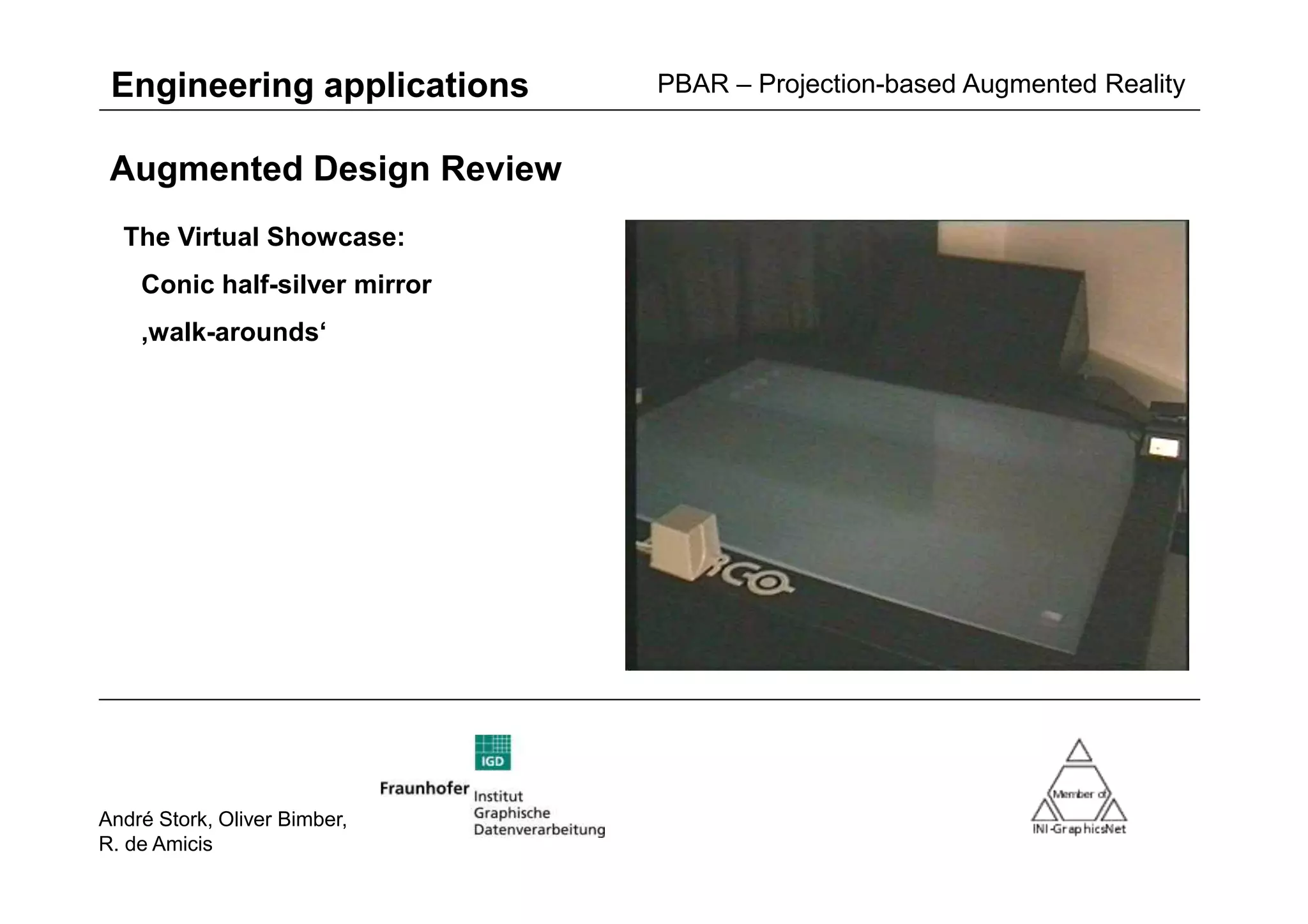 Projection based augmented reality | PPT