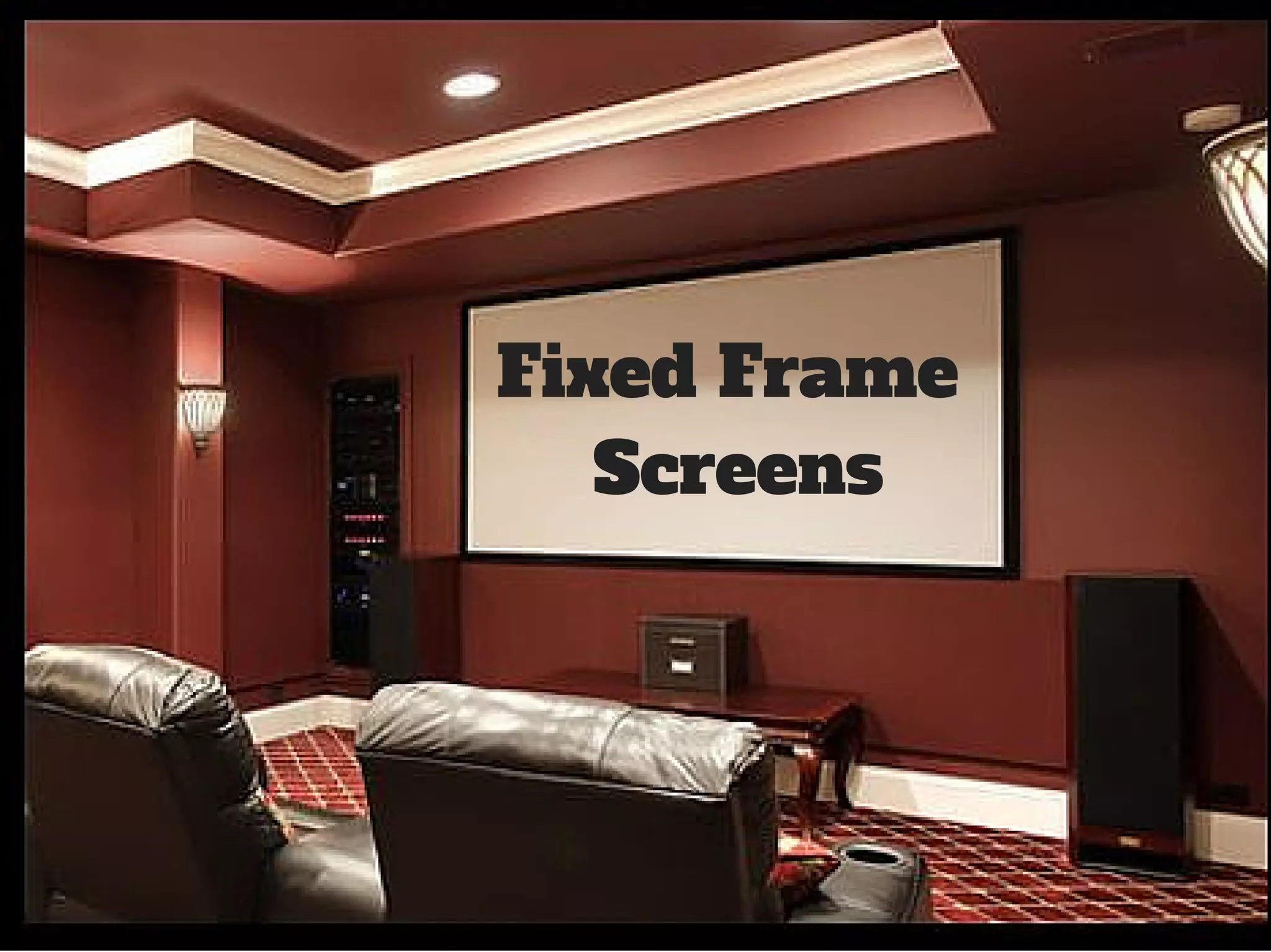 Projection Screens and its Different Types | PDF