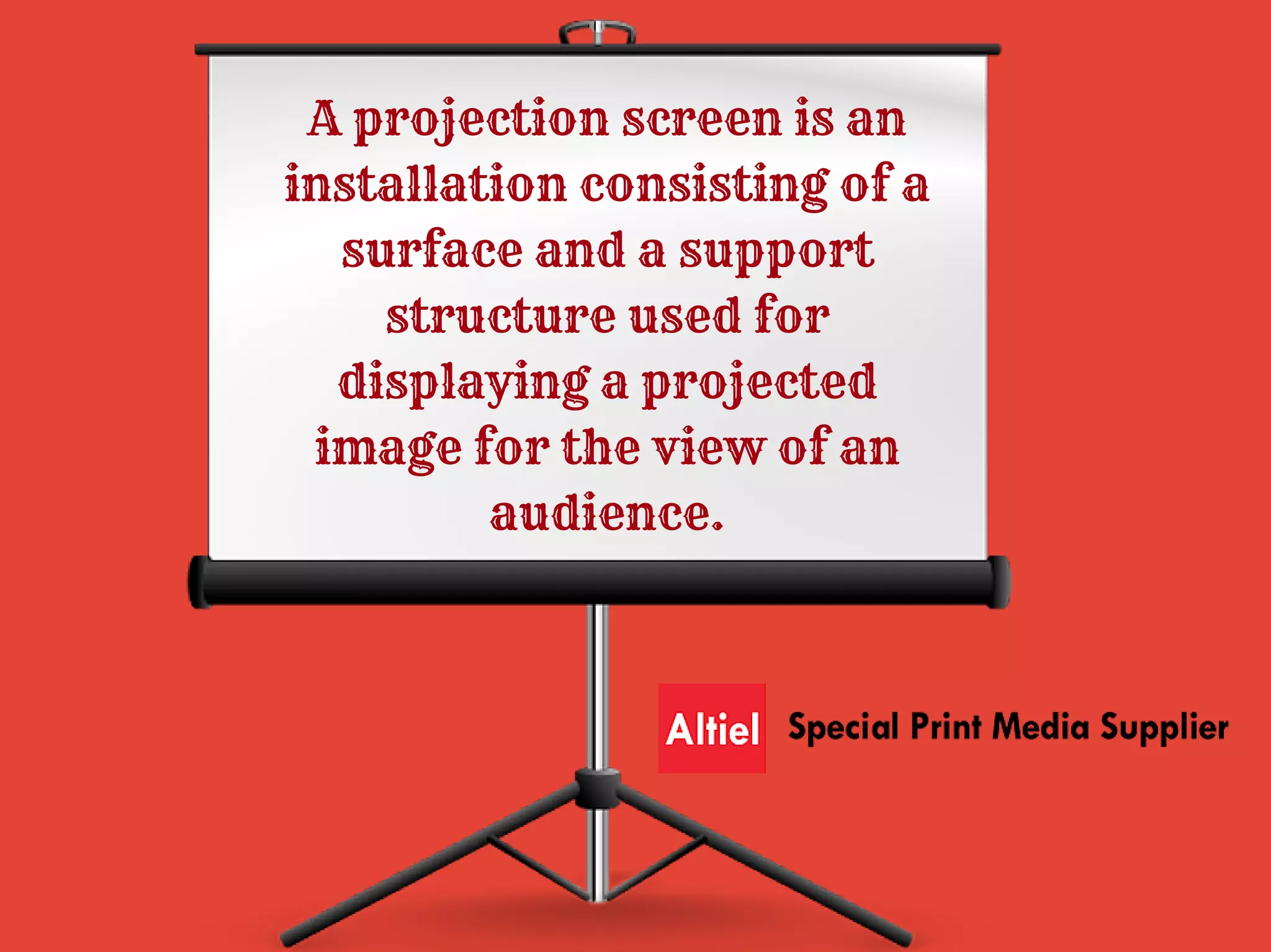 Projection Screens and its Different Types | PDF
