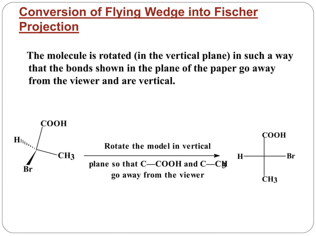 Projection formulae | PPTX | Chemistry | Science
