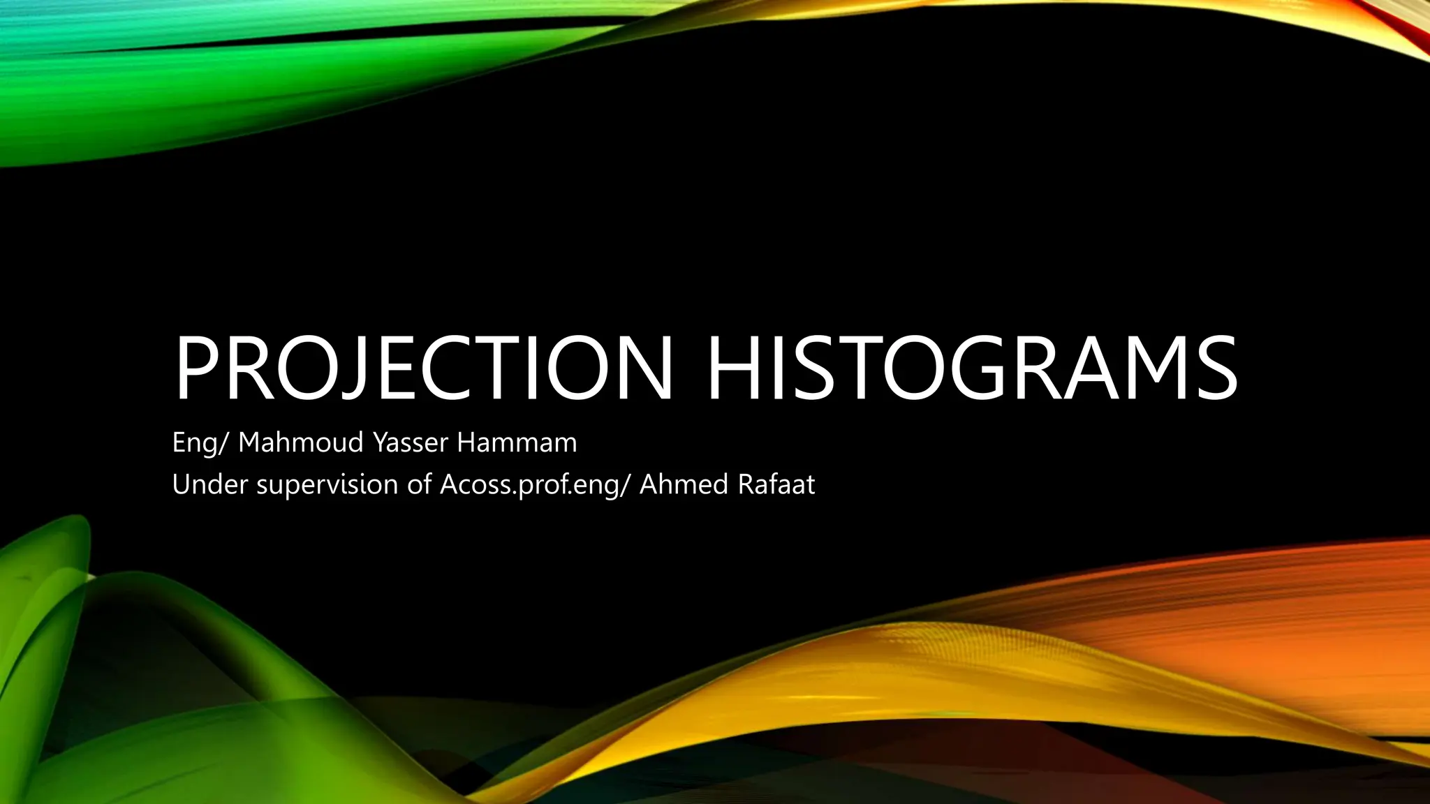 projection histograms and applying it in handwritten recognition | PPTX | Computer Animation ...
