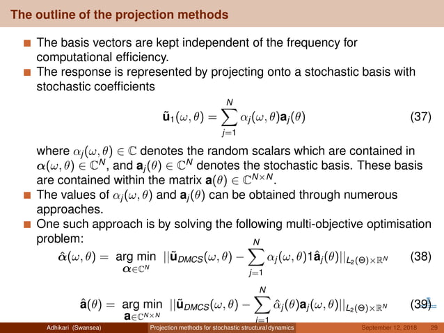 Projection methods for stochastic structural dynamics | PDF | Physics ...