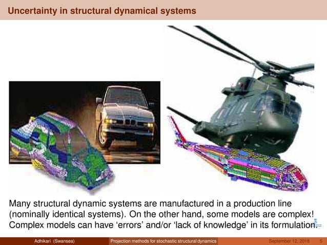 Projection Methods For Stochastic Structural Dynamics Pdf Physics