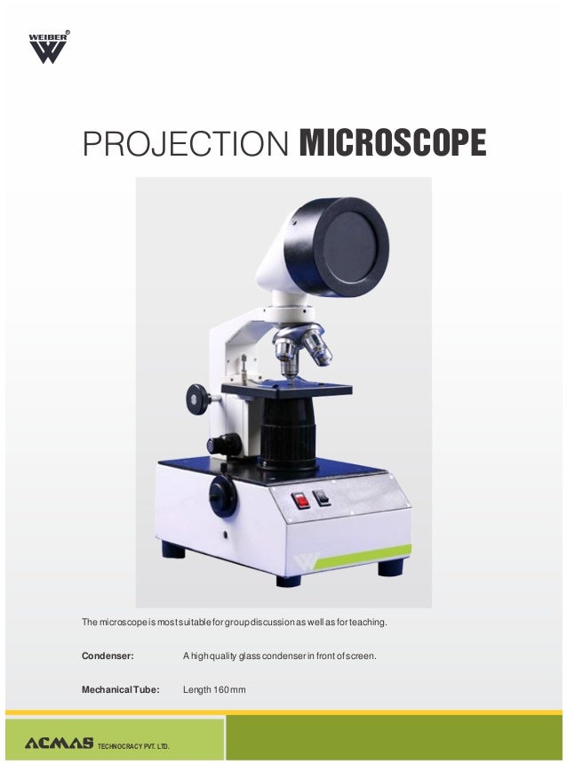 Projection microscope