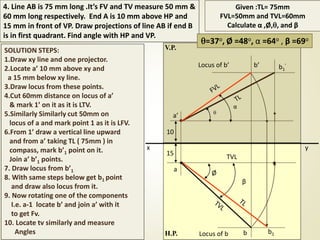 Projection of Line | PPTX