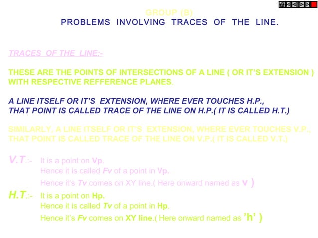 Projection of lines with problems | PPS