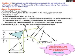 Projection of planes | PPT