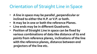 Projection of Planes and Section of Solids | PPT