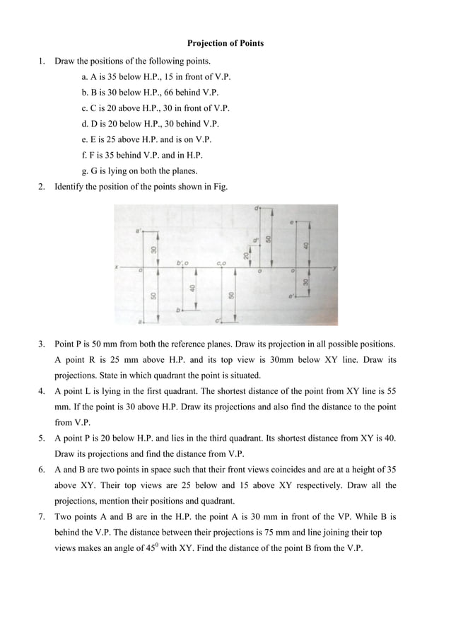 Projection of points to conversion of 3 d 2d | PDF