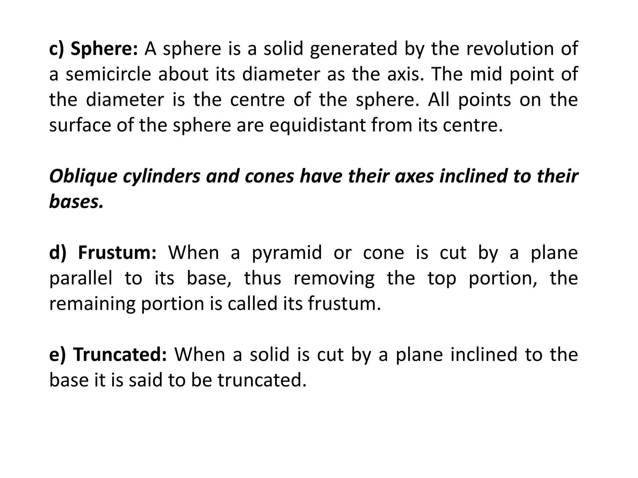 Projection of solid1 | PPTX