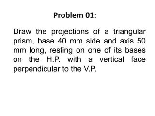 Projection of solid1 | PPTX
