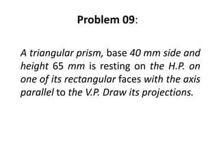 Projection of solid1 | PPTX