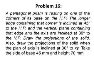 Projection of solids3 | PPTX