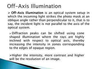 Projection photolithography | PDF