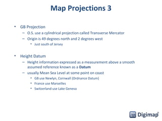 Mapping Projections and Data conversions | PPT