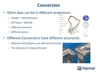 Mapping Projections and Data conversions | PPT
