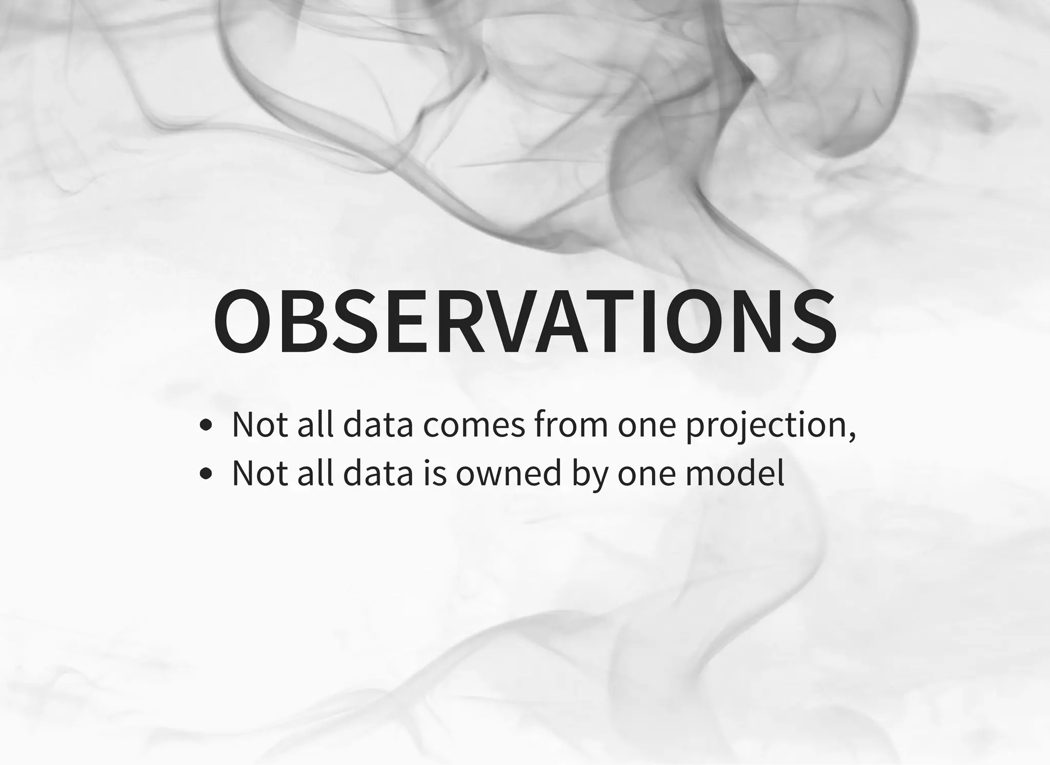 Projections explained | PPT