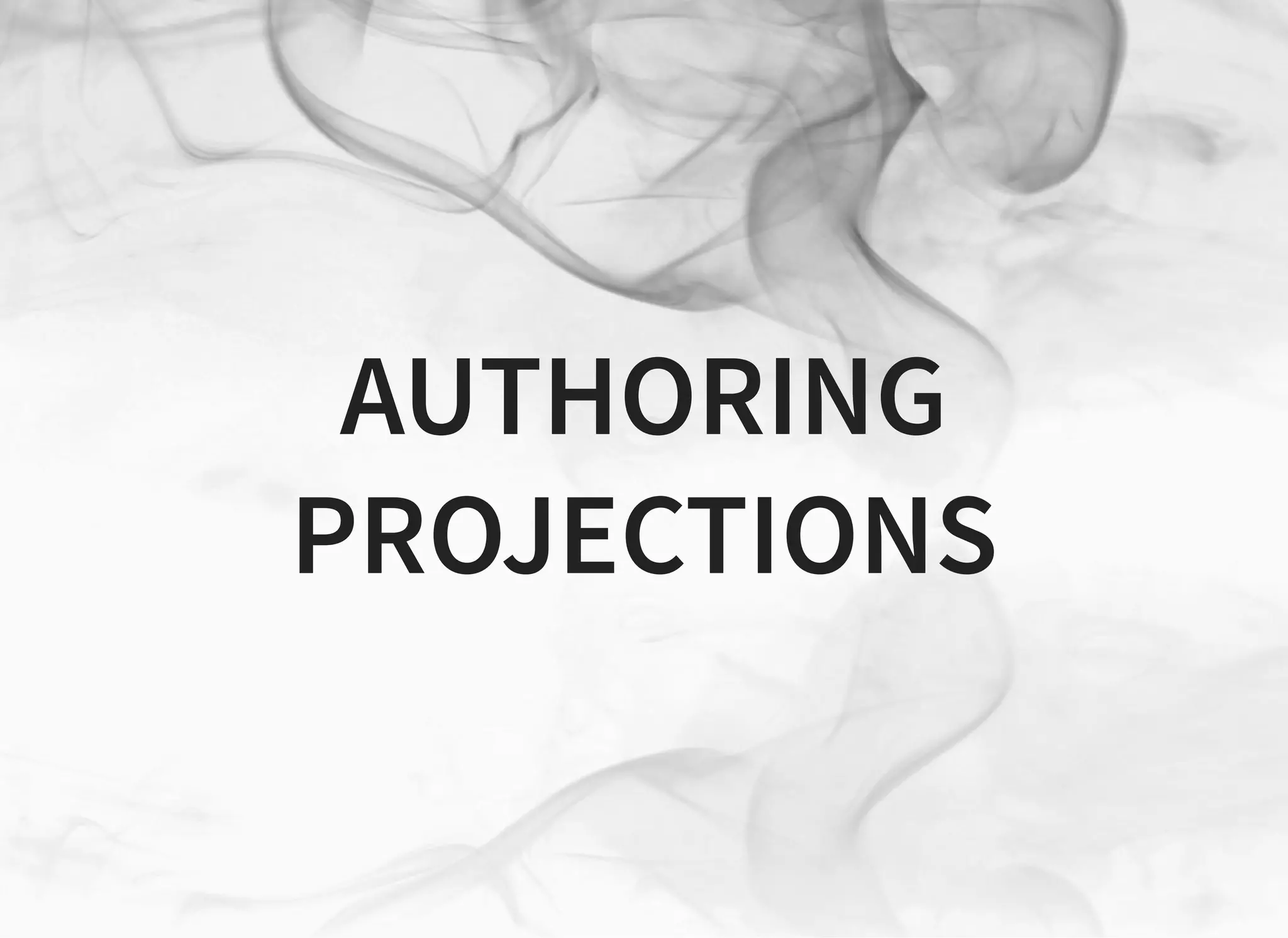 Projections explained | PPT