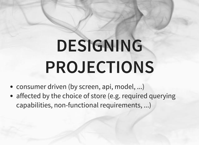 Projections explained | PPT