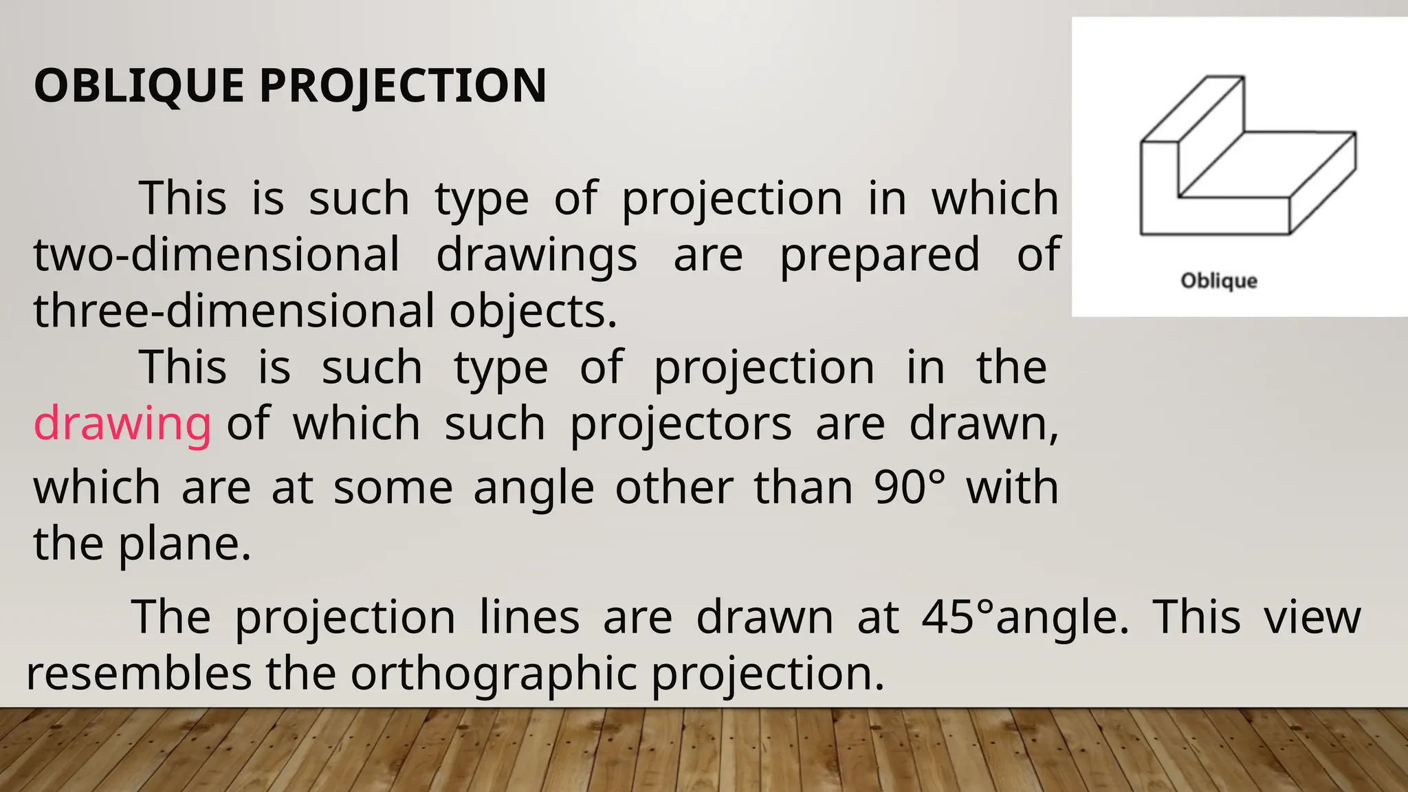 PROJECTIONS USED IN TECHNICAL DRAFTING.pptx