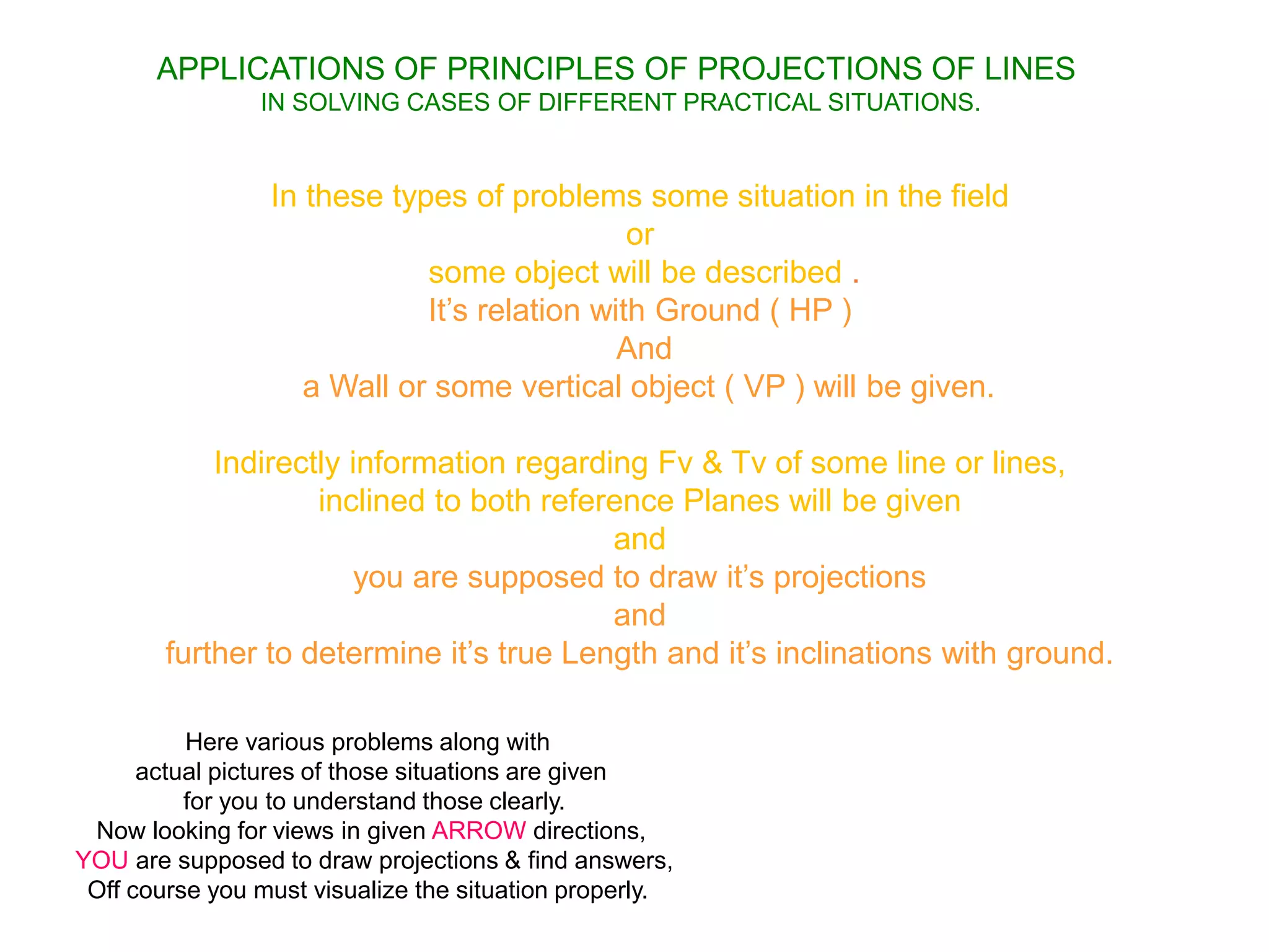 Projections of lines modified.ppt