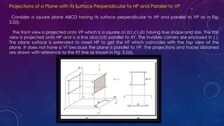Projections of planes | PPT