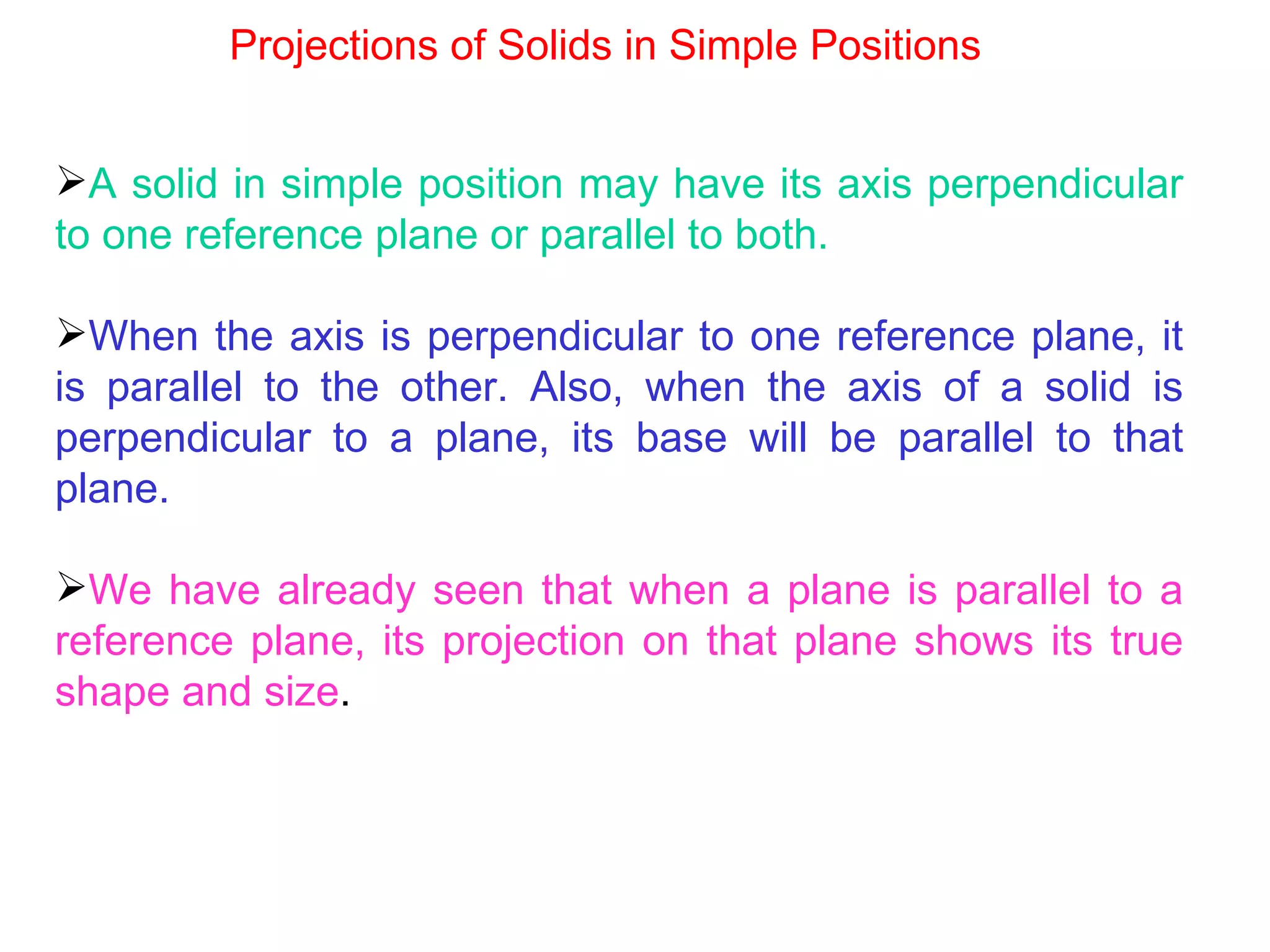 Projections of solids | PPT
