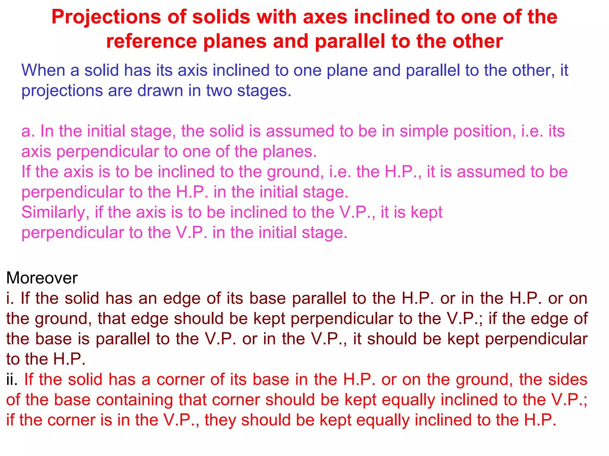 Projections of solids | PPT