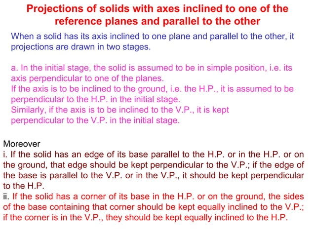 Projections of solids | PPT