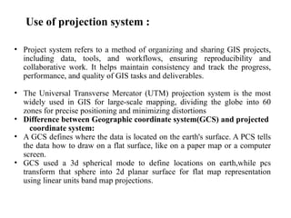 PROJECTION SYSTEM & GEOREFERNCING_Geospatial Mission.pptx